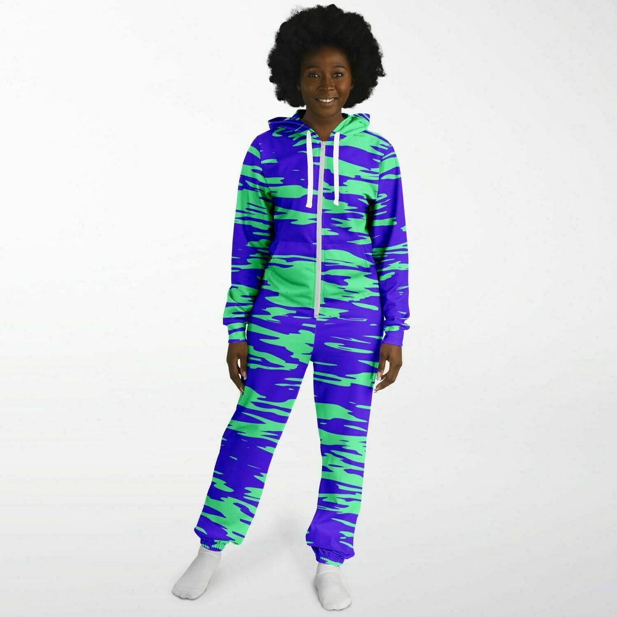 Purple Mint Rave Zebra Adult Unisex Onesie – BigTexFunkadelic