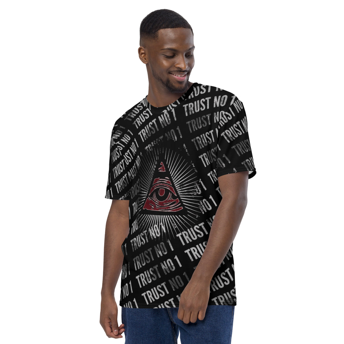 Trust No 1 All Over Print T-Shirt – BigTexFunkadelic