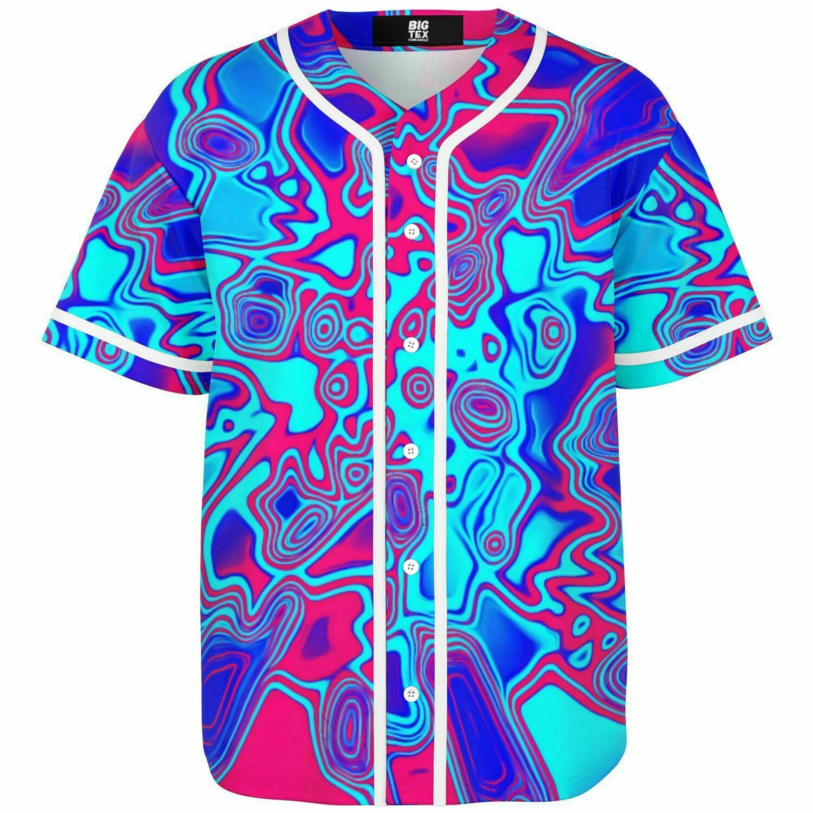 Fiesta Colors Paint Splatter Baseball Jersey – BigTexFunkadelic