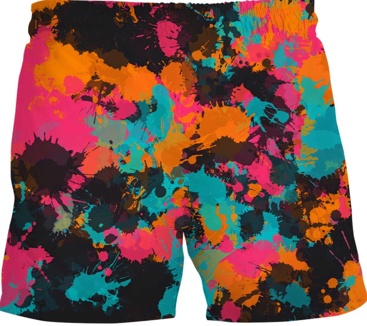 Fiesta Colors Paint Splatter Swim Shorts – BigTexFunkadelic
